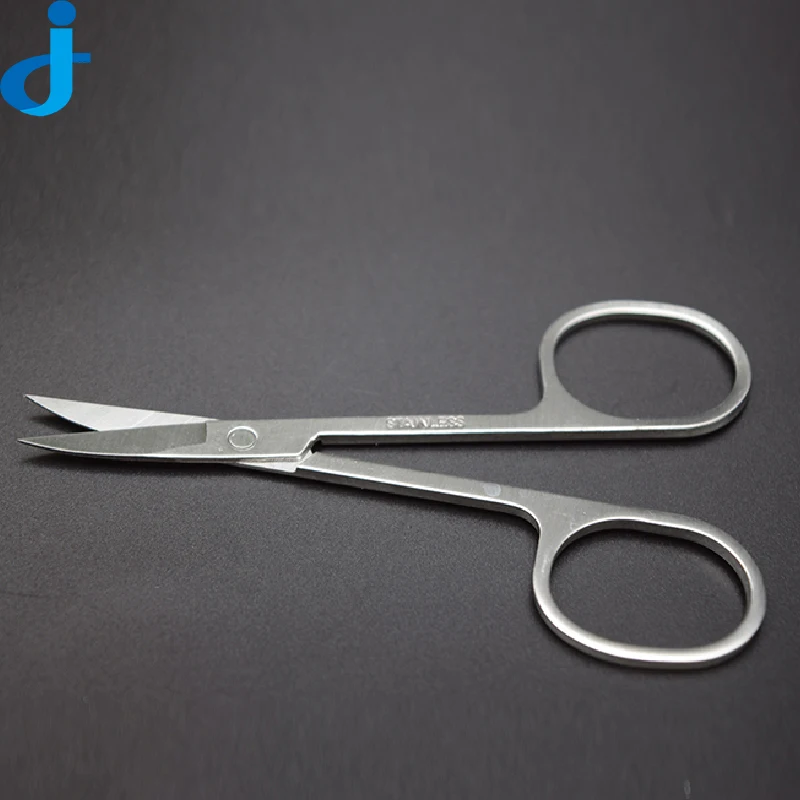 Sharp Head Stainless Steel Scissor Makeup Nose Hair Small Brow Scissors ...