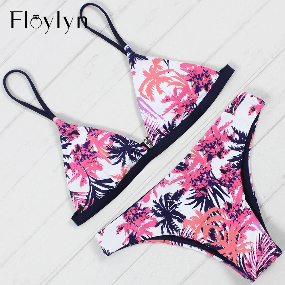 Beach Biquini Sexy Swimsuit Push Up Bikinis Set Triangle Swimwear My