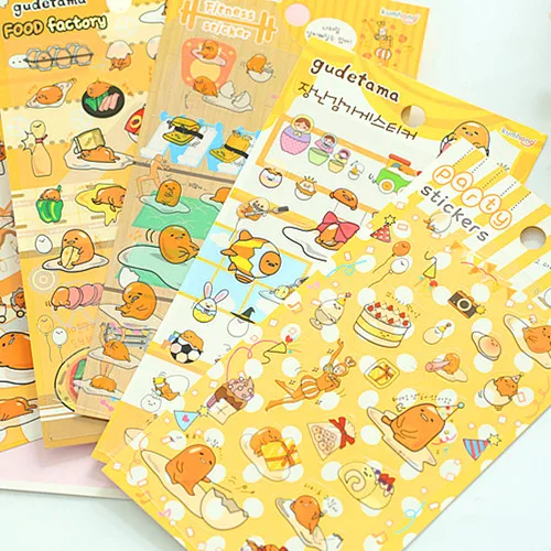 Creative DIY Packaging Stickers Cute Decorative Stickers Cartoon Jelly ...