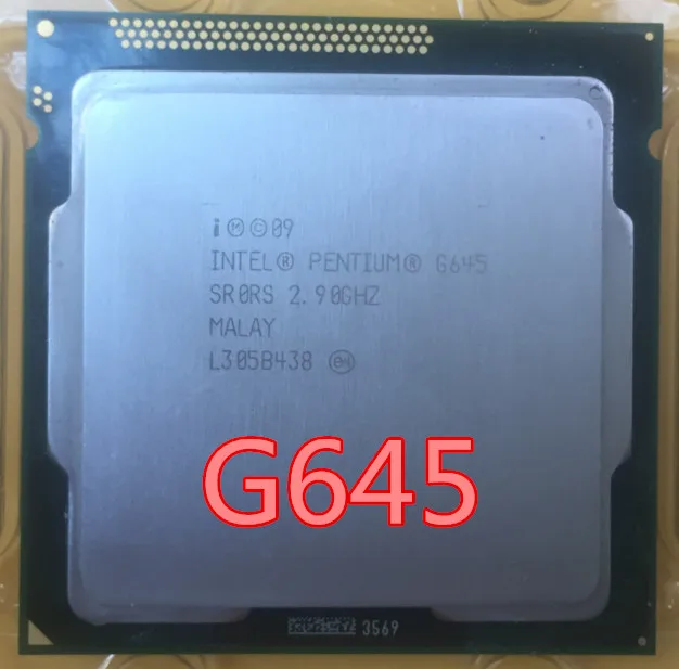 Intel Pentium G645 g645 3M Cache 2.9 GHz L3=3M LGA 1155 TDP 65W desktop CPU processor ...