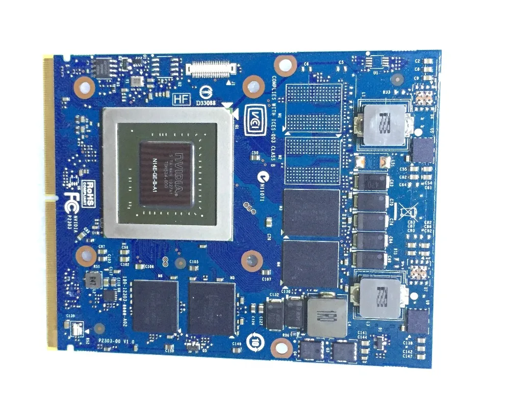 Original GTX765M 09R3F5 N14E GE B A1 GTX 765 Mt 2G MXM3.0 Graphics ...