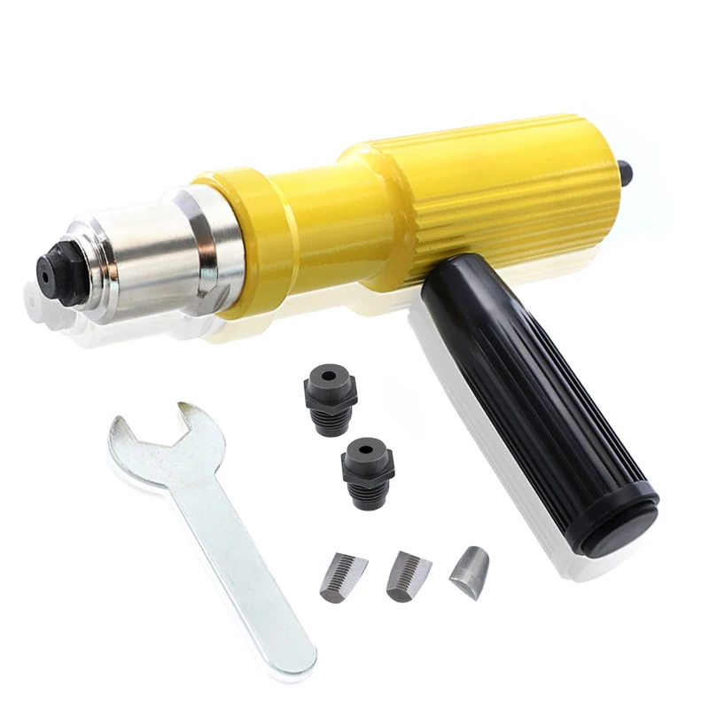 Rivet Gun Adapter 1/4" For Cordless Drill Electric Rivet Nut Gun ...