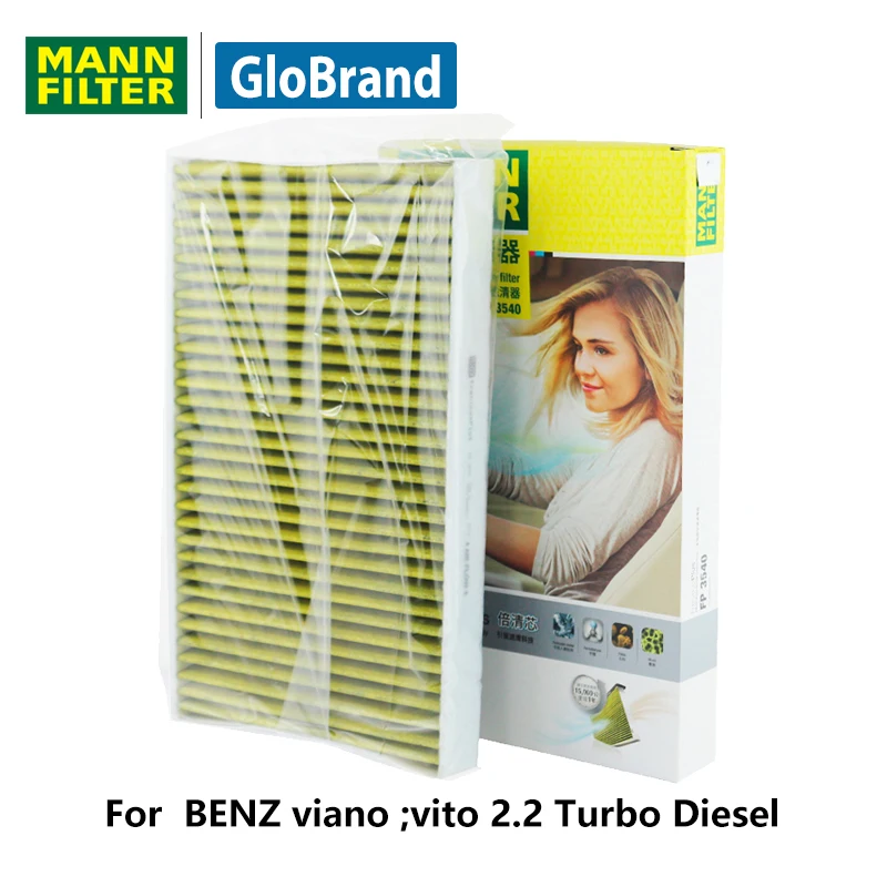 Mannfilter coche Premium Filtros de cabina fp3540 para Benz Viano 2.5l ...