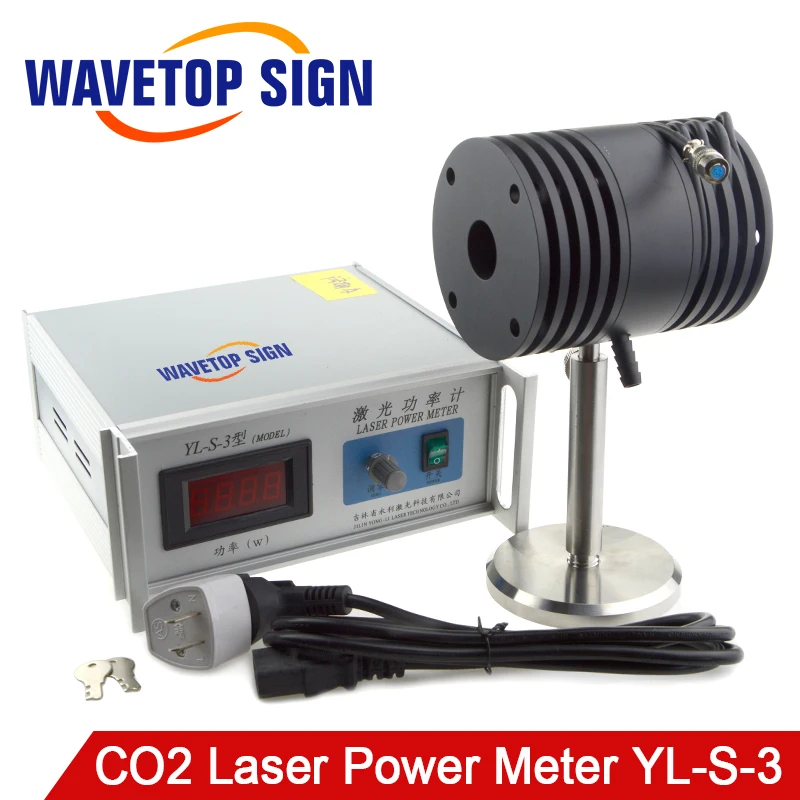 Wavetopsign Desktop Co2 Laser Power Meter Test Range 0-200w Use ...