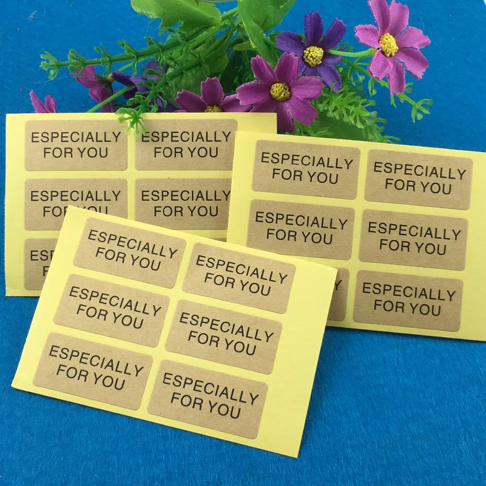 Wholesale "ESPECIALLY FOR YOU" sticker labels 100PCS/Lot Christmas gift ...