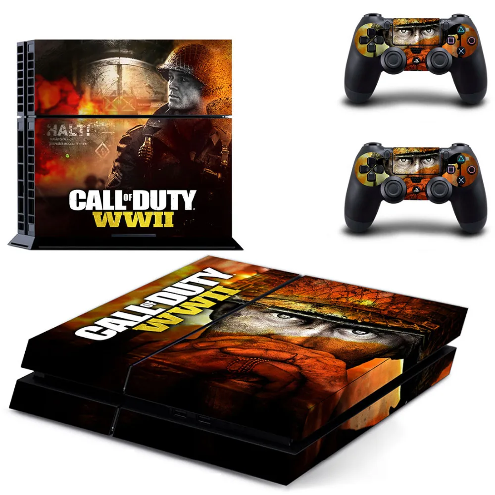 Call of Duty WWII PS4 Skin Sticker - ConsoleSkins.co