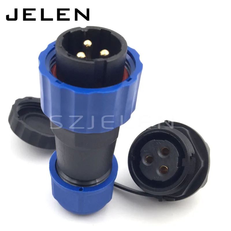 Sd20tp-zm, Waterproof 3 Pin Connector ,ip68, Led Waterproof Power 3 Pin ...