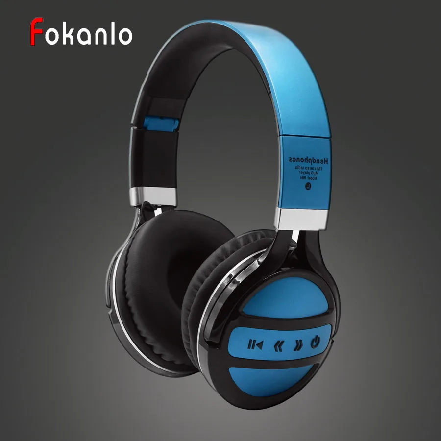 Wireless Bluetooth Headphones Foldable Stereo Headset on Ear Music ...