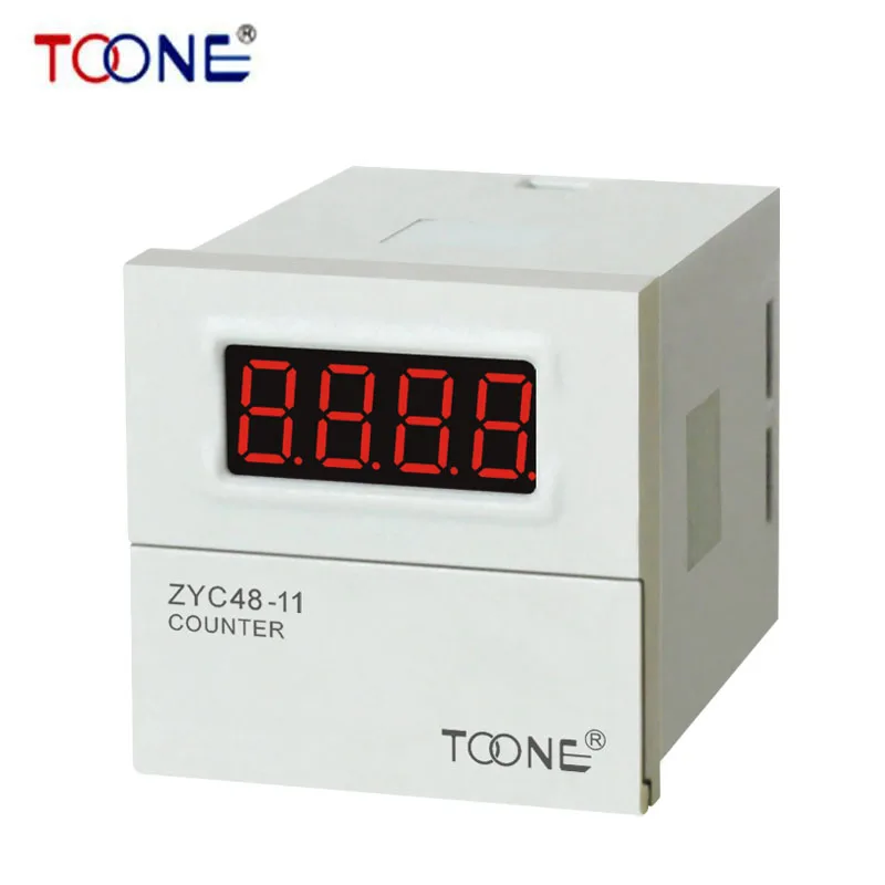 ZYC48 11 Preset Counting Relay for Digital LED Display AC220V DC24V ...