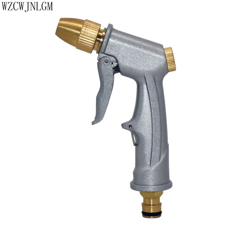 1pcs Garden Water Gun Portable Adjustable Brass Spray Nozzle Garden ...