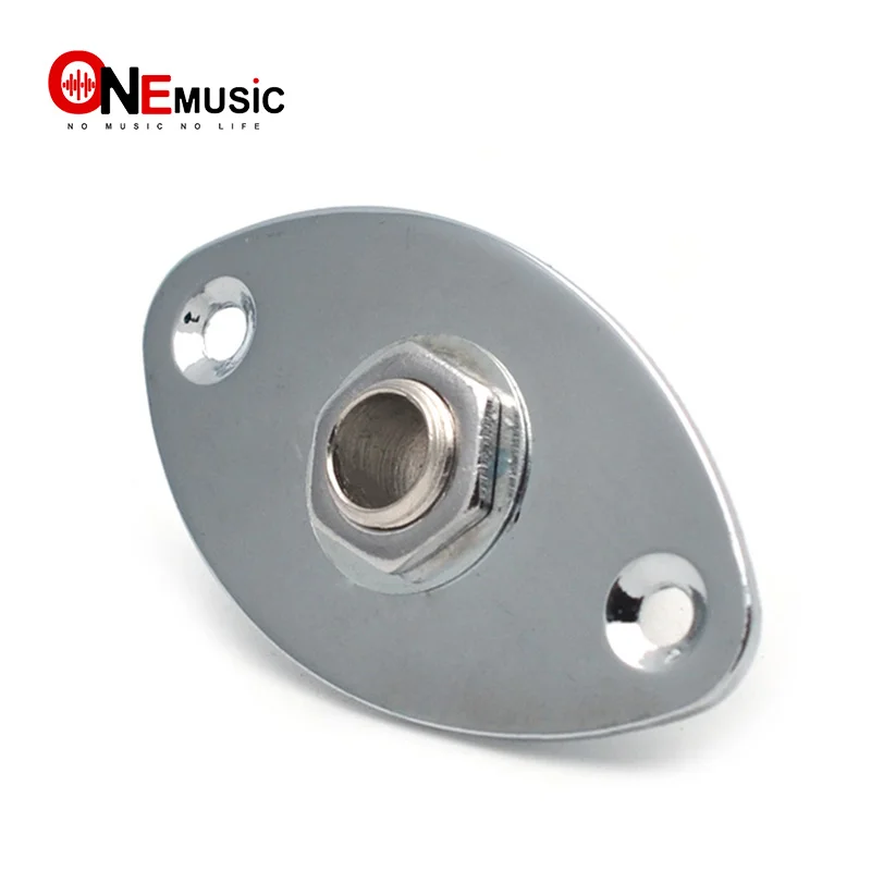 Oval-Indented-1-4-Guitar-Pickup-Output-Input-Jack-Plug-Socket-6-35-for ...