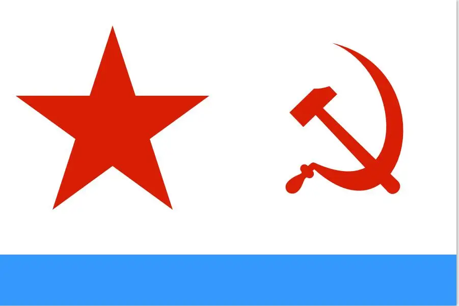 Free Shipping Aerlxemrbrae Flag 90 150cm Ussr Soviet Navy Flag 3 X 5 Ft
