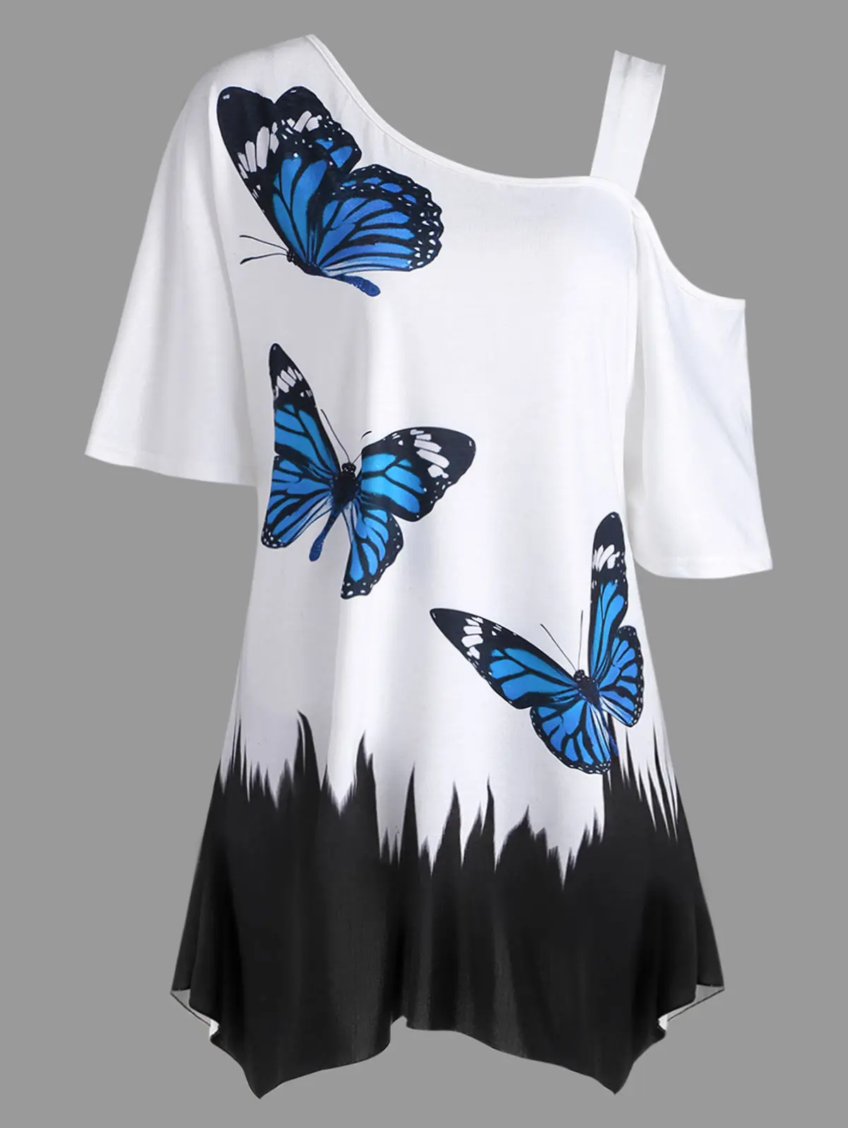 Butterfly Cut Out Shirt