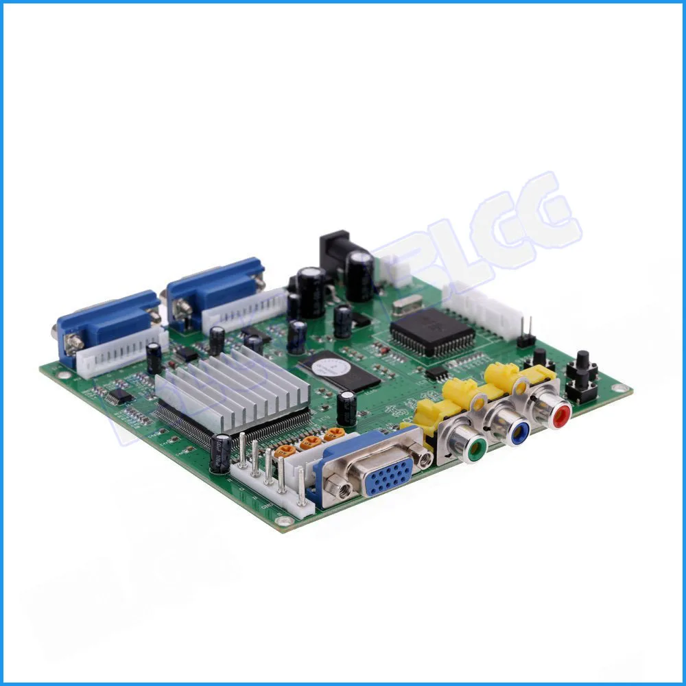 CGA to VGA Converter Video Games Board Double VGA Output for CRT LCD ...