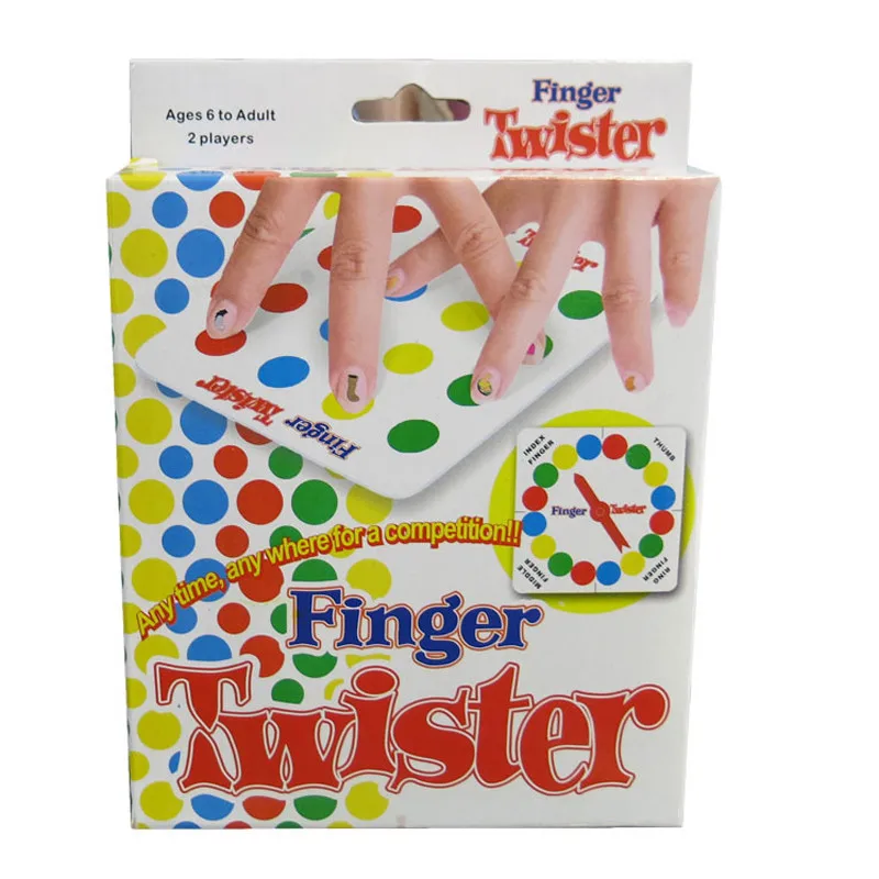 Finger Twister Classic Table Game for Children Adult Family Party Play ...