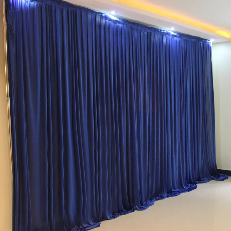 10x20ft Ice Silk Elegant Wedding Backdrop Curtain Drape Supplies Simple ...