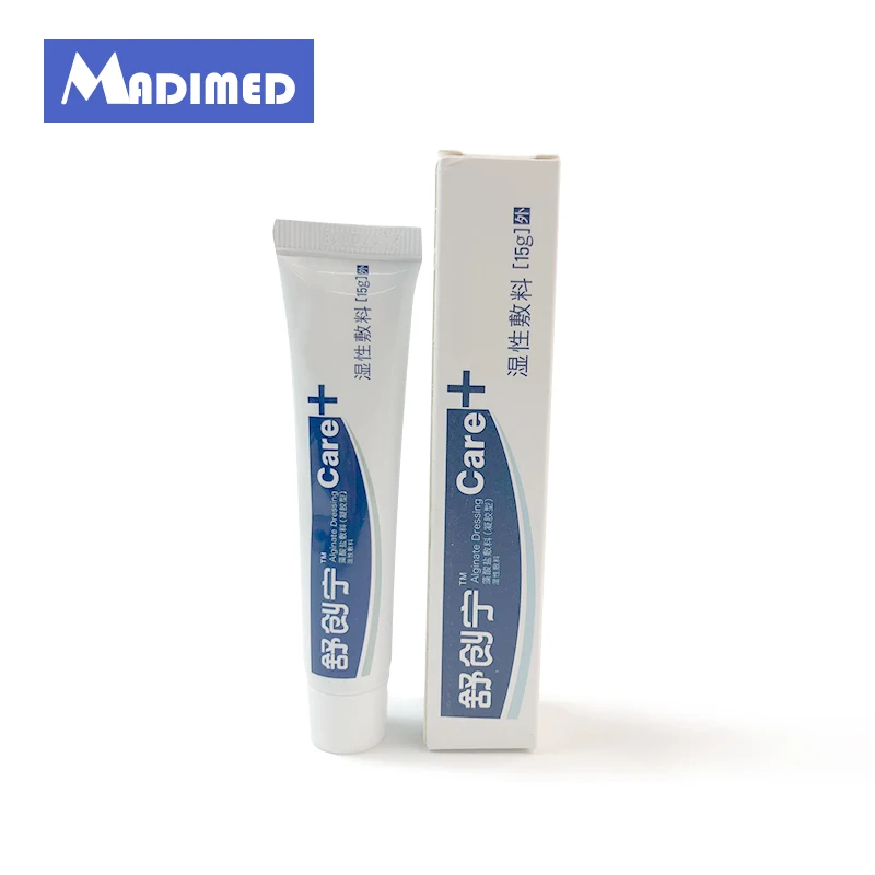 Antibacterial Alginate Gel For Decubitus Pressure Ulcer Bedsore Burns Ointment Anti Infection