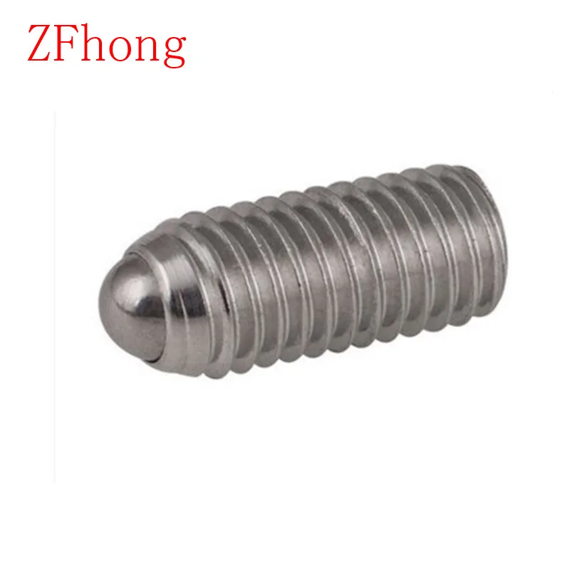 10pcs Spring Ball Plunger M3 M4 M5 M6 M8 Stainless Steel Hex Socket ...