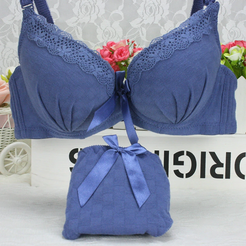 Women Sexy Brassiere Bra Set Fashion Women Super Push Up Bra Set Super ...