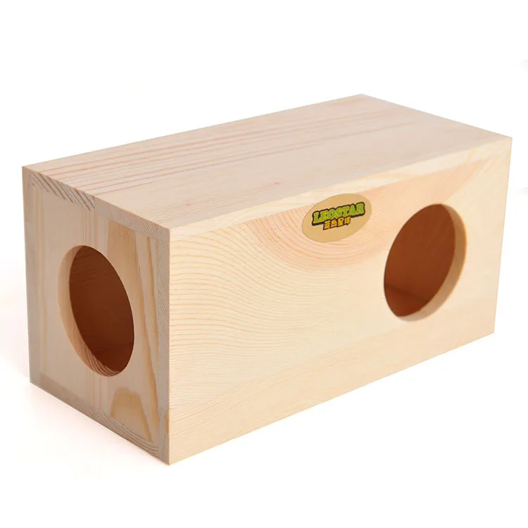 Simple small pet bird Hamsters breeding boxes pine wood Tiger bite ...
