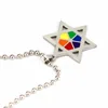 LGBT Pride Rainbow Pentagram Pendant Necklace - Queerks™