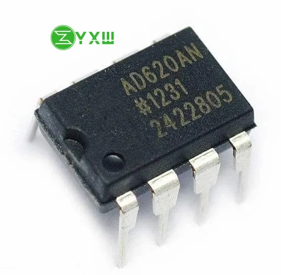 5PCS AD620ANZ DIP 8 DIP operational amplifier AD620AN DIP AD620A AD620 ...