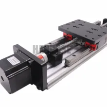 HPV6 Linear Module Ballscrew SFU1204 With Linear Guides HGH15 HIWIN 100 ...