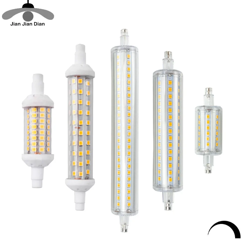 R7S J78 J118 Led Bulb Dimmable Corn Lamp 78mm 118mm 135mm 189mm Replace ...