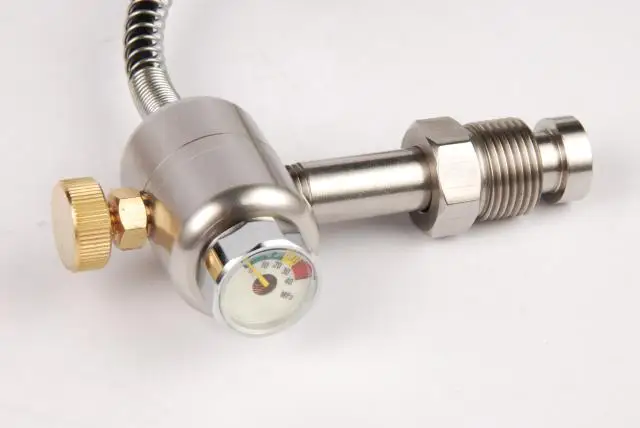 PCP AIRFORCE DIN Fill Station for PCP Tanks Air Fill Stainless Steel ...