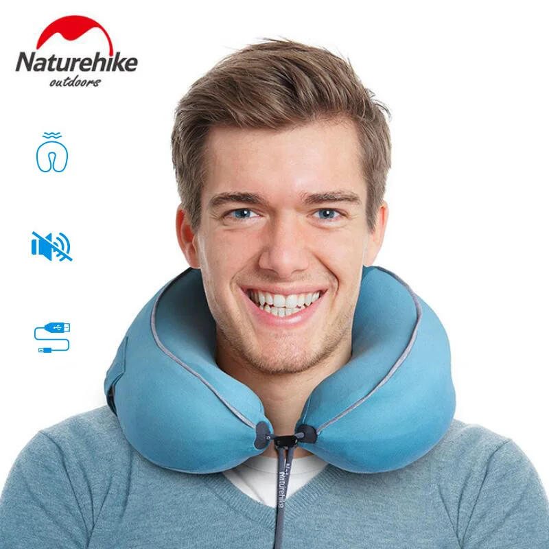 Buy Naturehike Massage Pillow Memory Foam U Shaped Airplane Head Rest Neck