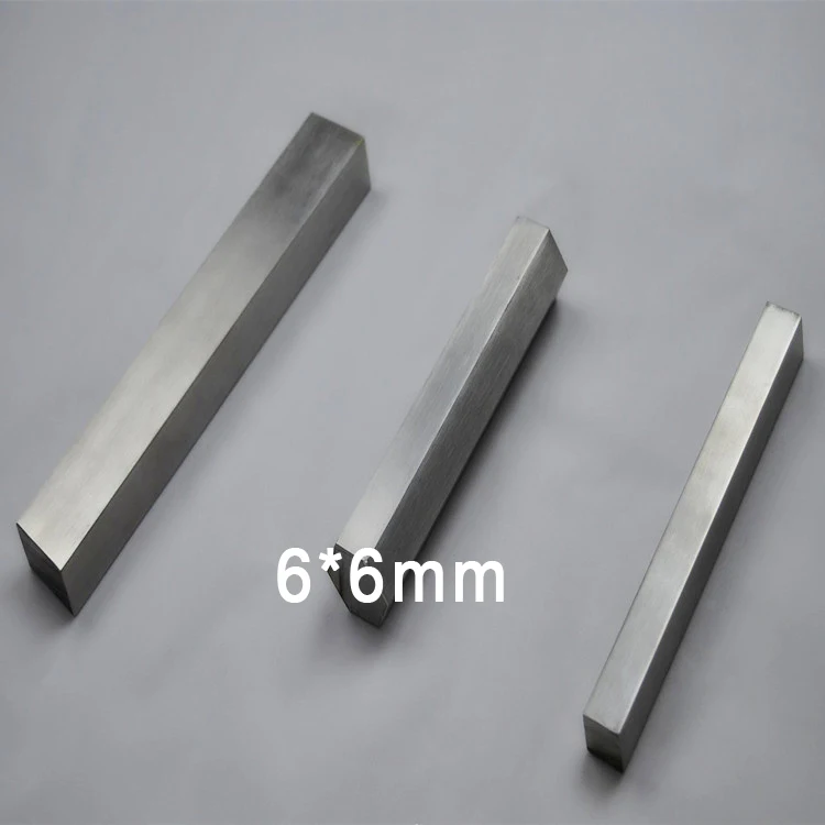 6mm-x-6mm-500mm-length-GR2-titanium-square-bar-square-Ti-strip-titanium ...