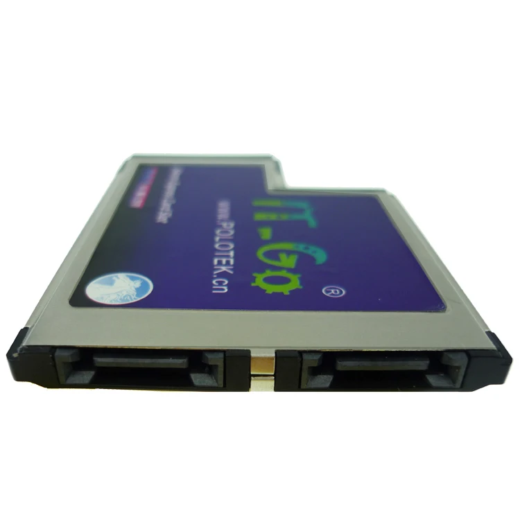 2 Esata Port Express Card 54mm Built In Design Dual Esata Free Shipping In Add On Cards From