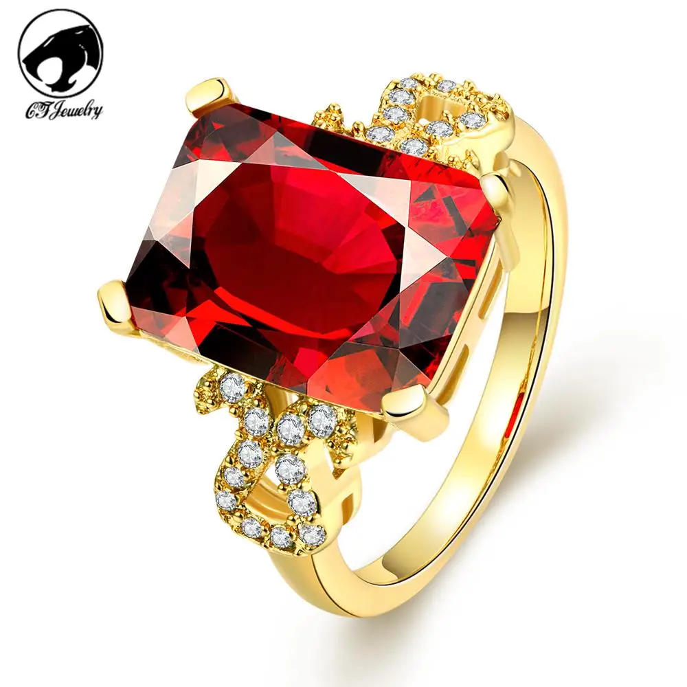 new 2015 luxury women designer rings high quality brand joya rubi ...