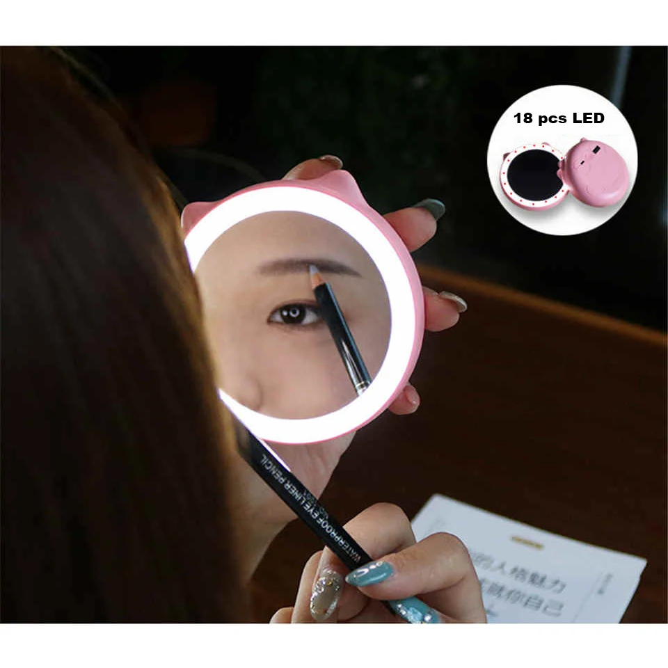 portable lighting master led selfie light for make up with USB ...