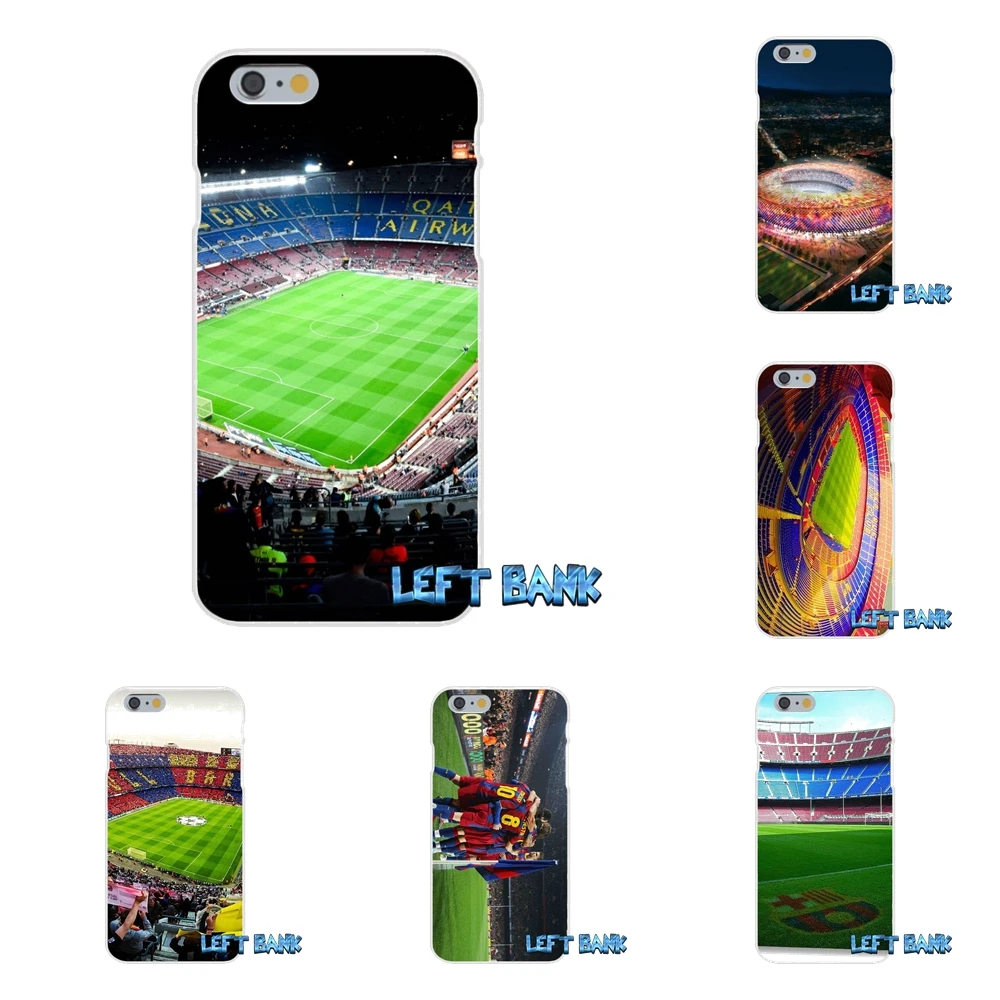 Barcelona Spain Estadio Camp Nou Slim Silicone Case For iPhone X 4 4S 5 ...