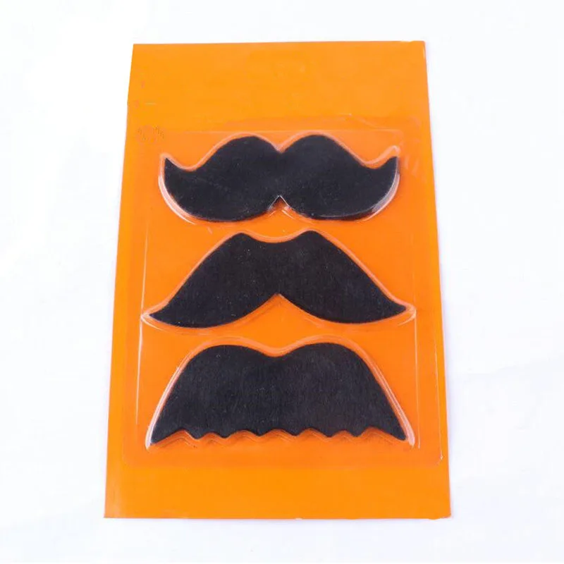 Funny Black Moustache Adults Men Tricky Toys Fake Beard Cosplay Costume ...