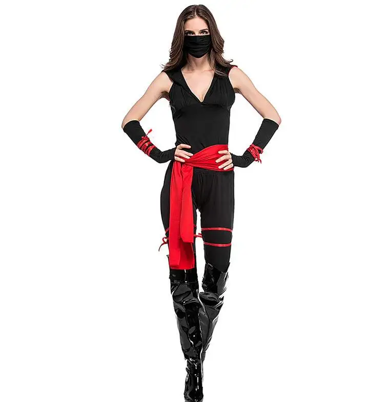 Aliexpress.com : Buy Halloween Sexy Ladies Female Ninja Costume Cosplay ...