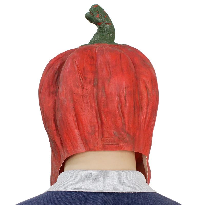 Halloween Pumpkin Head Mask Scary Zombie Masks Party Masquerade Cosplay ...
