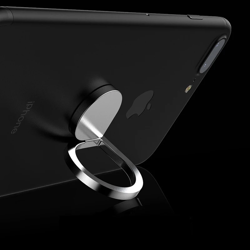 Water Droplet Metal Finger Ring Holder Mobile Phone Smartphone Car