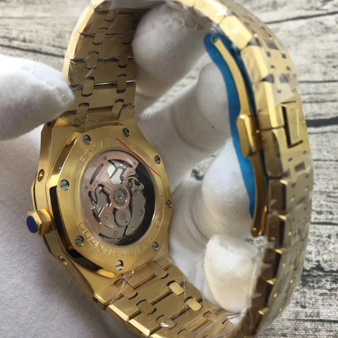 Luxury Brand New Men Watch Automatic Mechanical GMT Moon Phase Sapphire ...