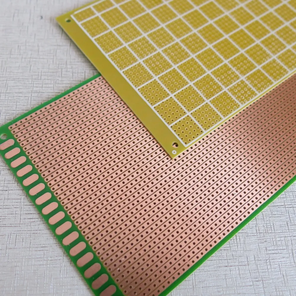 2-pcs-Single-Side-100x200mm-Prototype-Stripboard-Veroboard-FR-4 ...