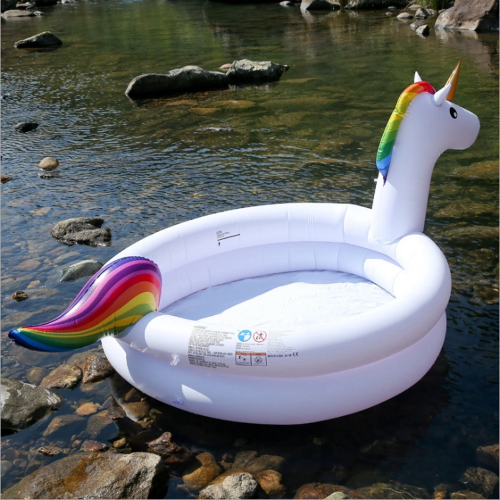 Very Recommended Inflatable Unicorn Swimming Pool For Kids PISCINE ...
