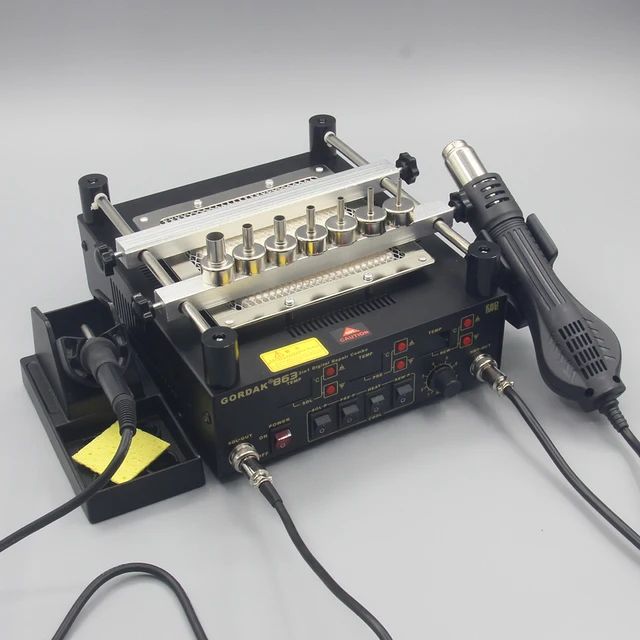 Gordak 863 3 in 1 Digita Hot Air Heat Gun BGA Rework Solder Station ...
