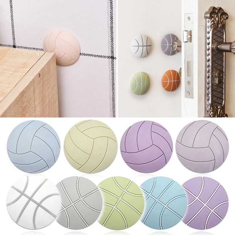 CALE-PORTE,beige basketball--Poignée de porte antidérapante en Silicone ...