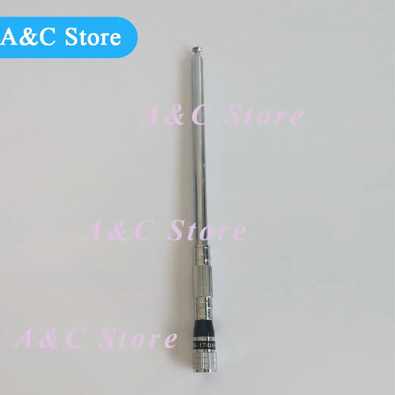 VHF antenna 136 174mhz telescopic foldable antenna astro 320 SMA male hunt tracking high quality ...