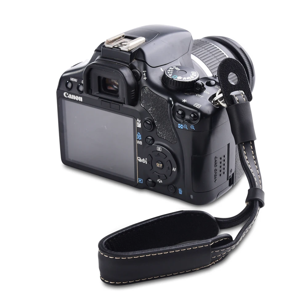 Camera-Leather-Hand-Strap-Grip-Metal-Ring-for-Nikon-Z6-Z7-B700-B500 ...