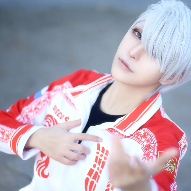 Novo anime yuri no gelo traje cosplay victor nikifor uniformes ...