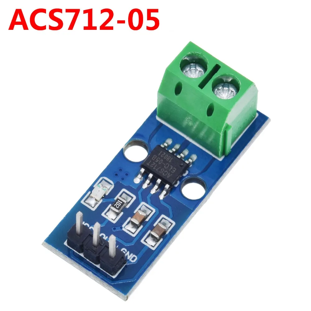 1PCS GREAT IT ACS712 5A 20A 30A Range Hall Current Sensor Module ACS712 ...