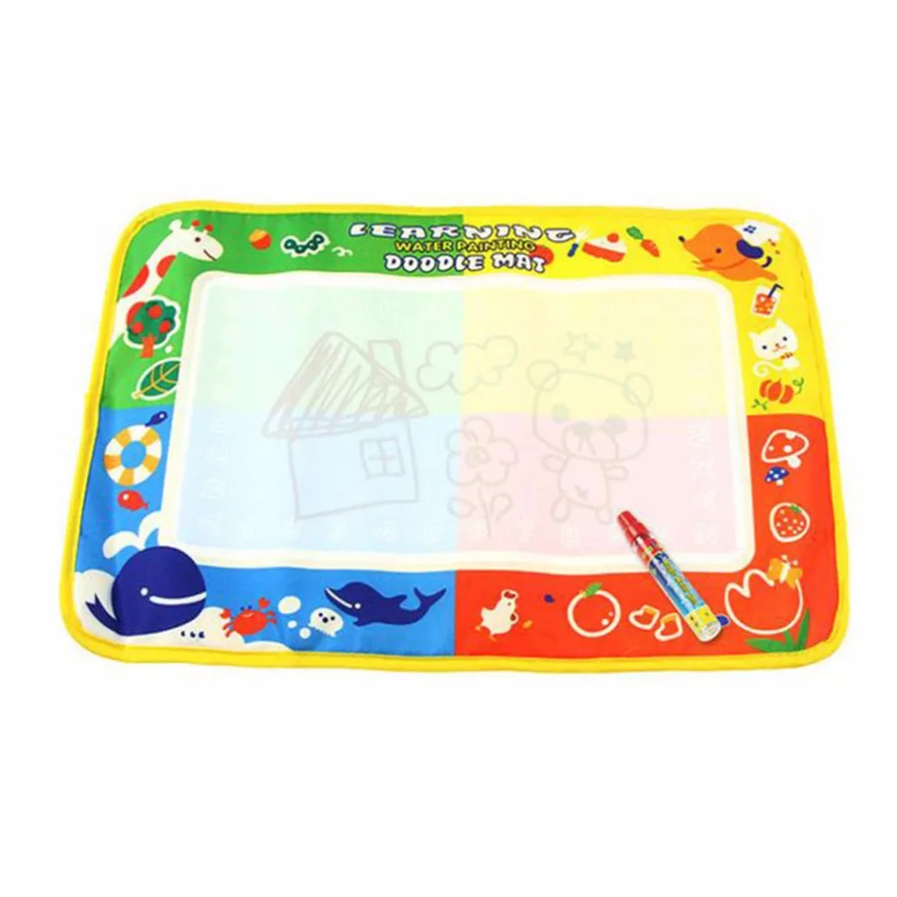 Hot! 45*29cm Multi Color Kids Children Write Draw Paint Water Mat Baby ...