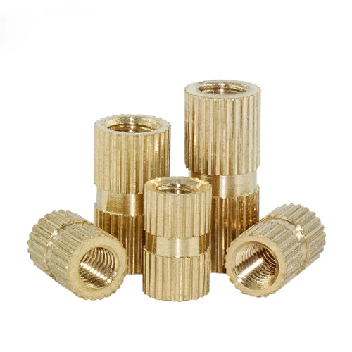 M2 Double Through Nuts Brass Insert Injection Column Embedded Pillar ...